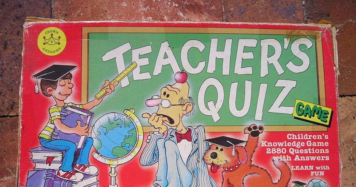 Teacher's Quiz | Board Game | BoardGameGeek