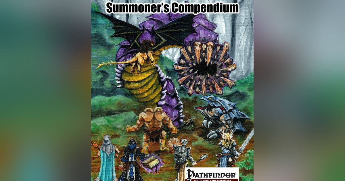Summoner's Compendium (Pathfinder) | RPG Item | RPGGeek