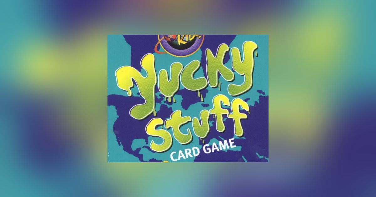 Yucky Stuff card game | Board Game | BoardGameGeek