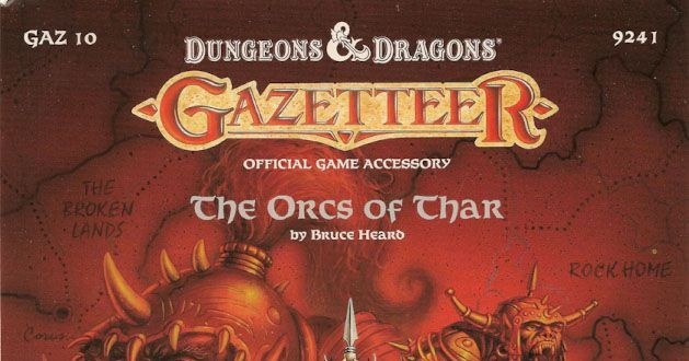 GAZ10: The Orcs of Thar | RPG Item | RPGGeek