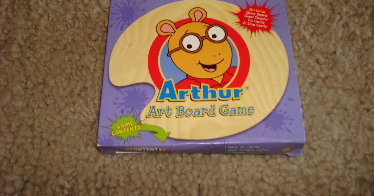 Arthur Art Board Game | Board Game | BoardGameGeek