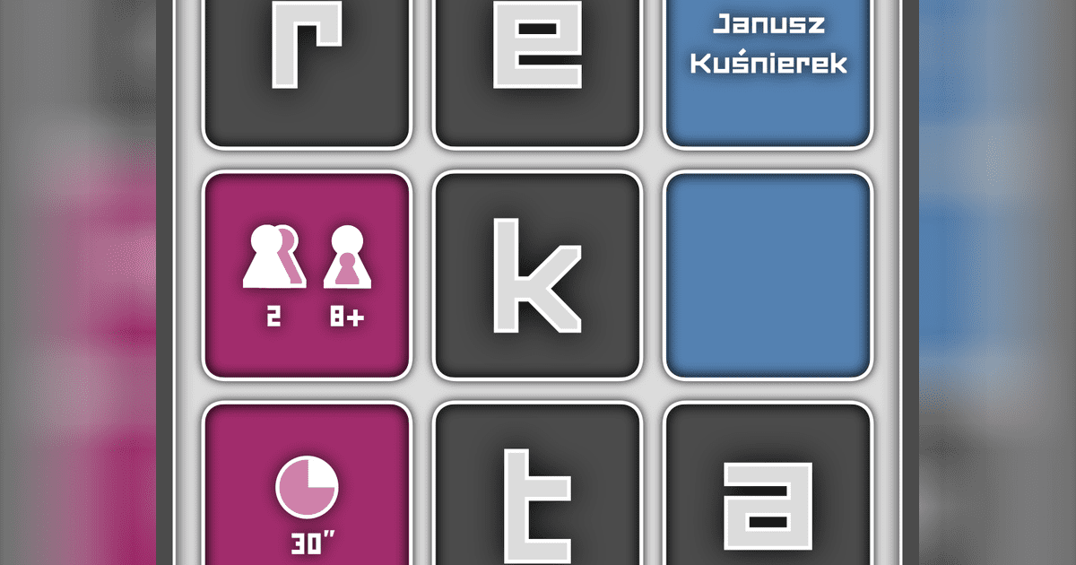 Rekta | Board Game | BoardGameGeek