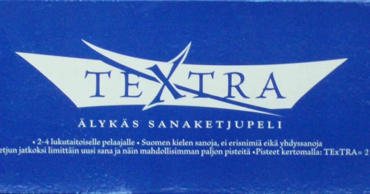 Textra | Board Game | BoardGameGeek