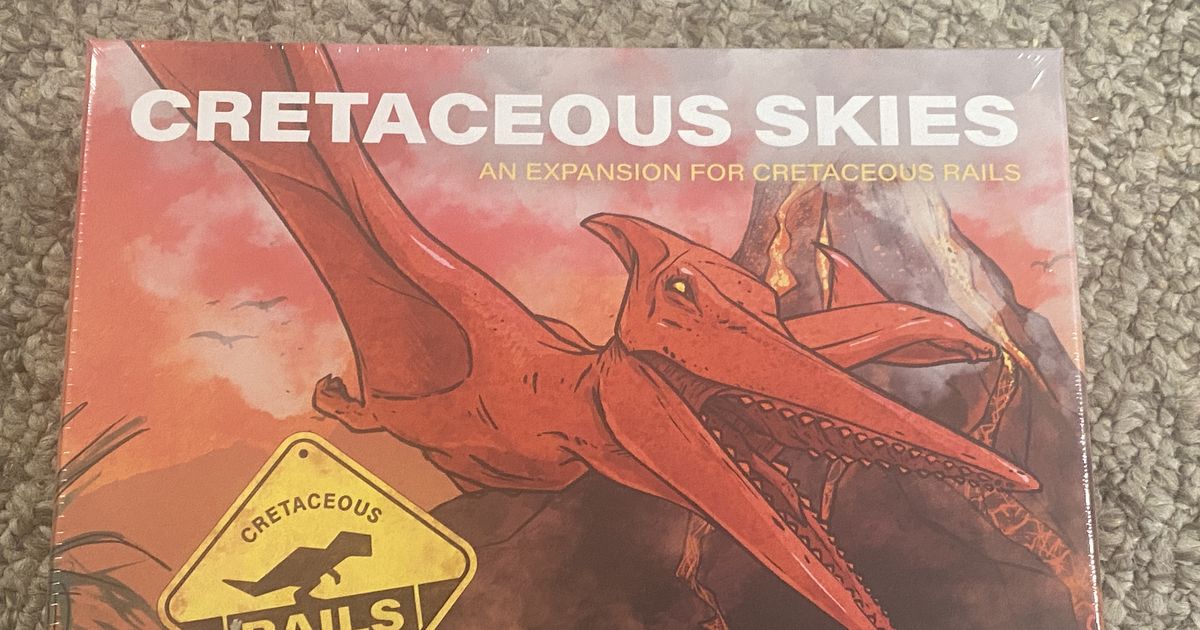 Cretaceous Rails: Cretaceous Skies | Board Game | BoardGameGeek