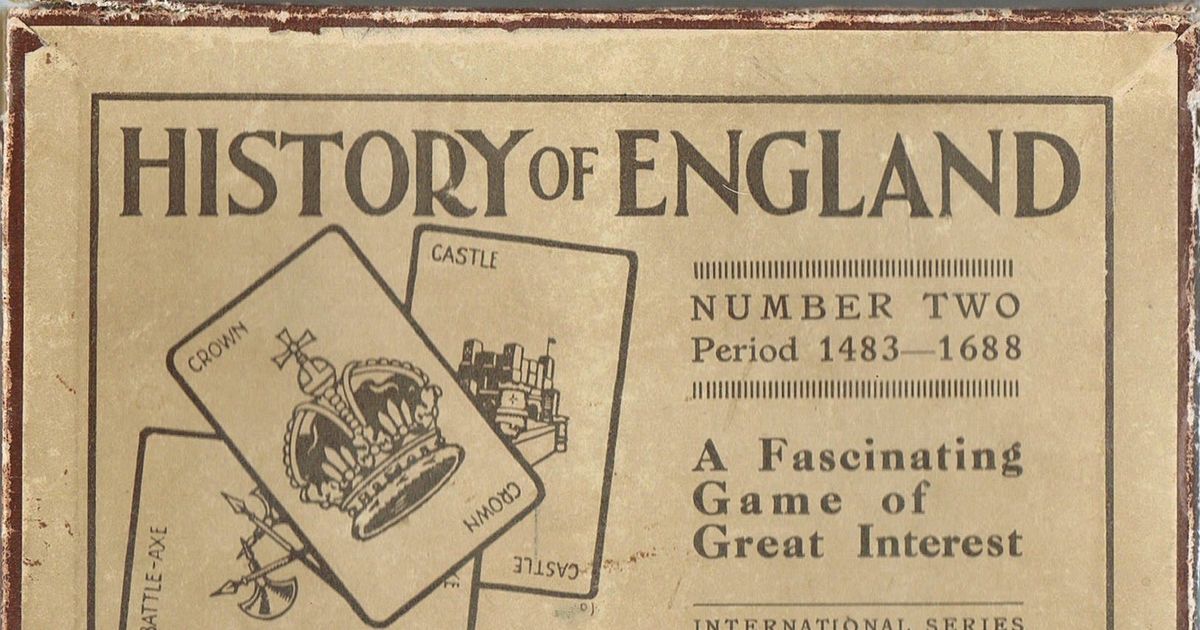 History of England Card Game | Board Game | BoardGameGeek
