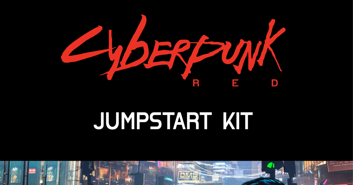 Cyberpunk Red Jumpstart Kit | RPG Item | BoardGameGeek