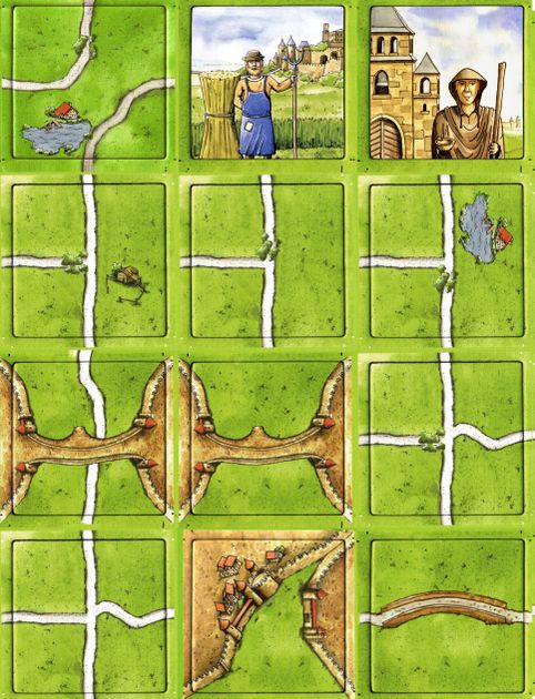 Cleric and Serf (fan expansion for Carcassonne) | Board Game ...