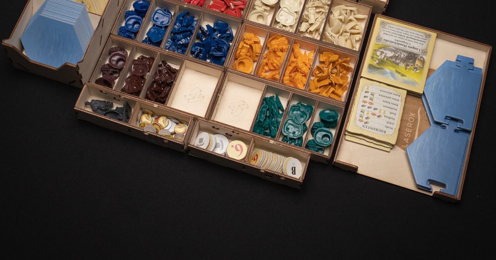 Catan: Laserox Organizer | Board Game Accessory | BoardGameGeek