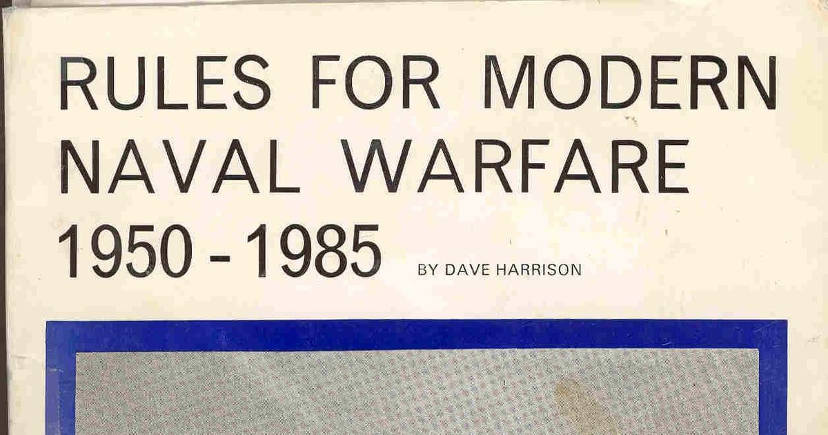 Rules for modern naval warfare 1950-1985 | Board Game | BoardGameGeek