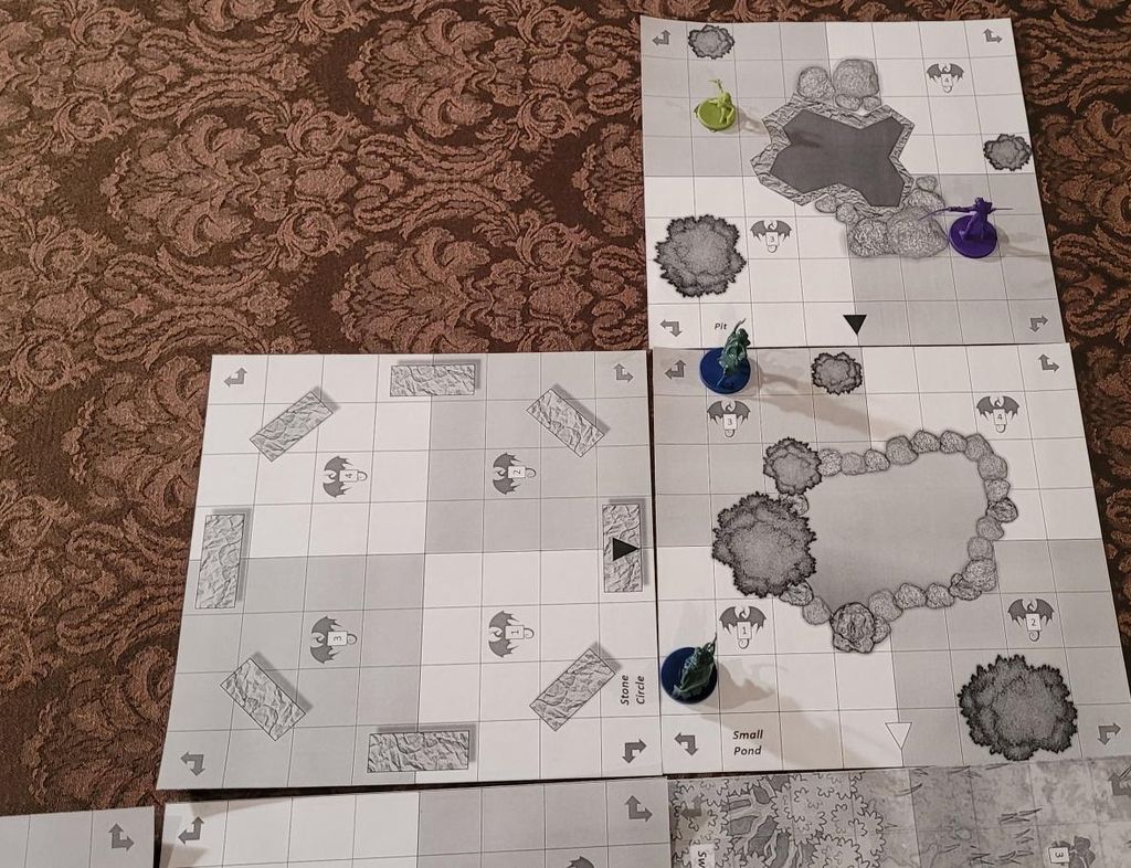 LoD: 8x8 Large Tile Expansion Set | Dungeons & Dragons: The Legend of ...