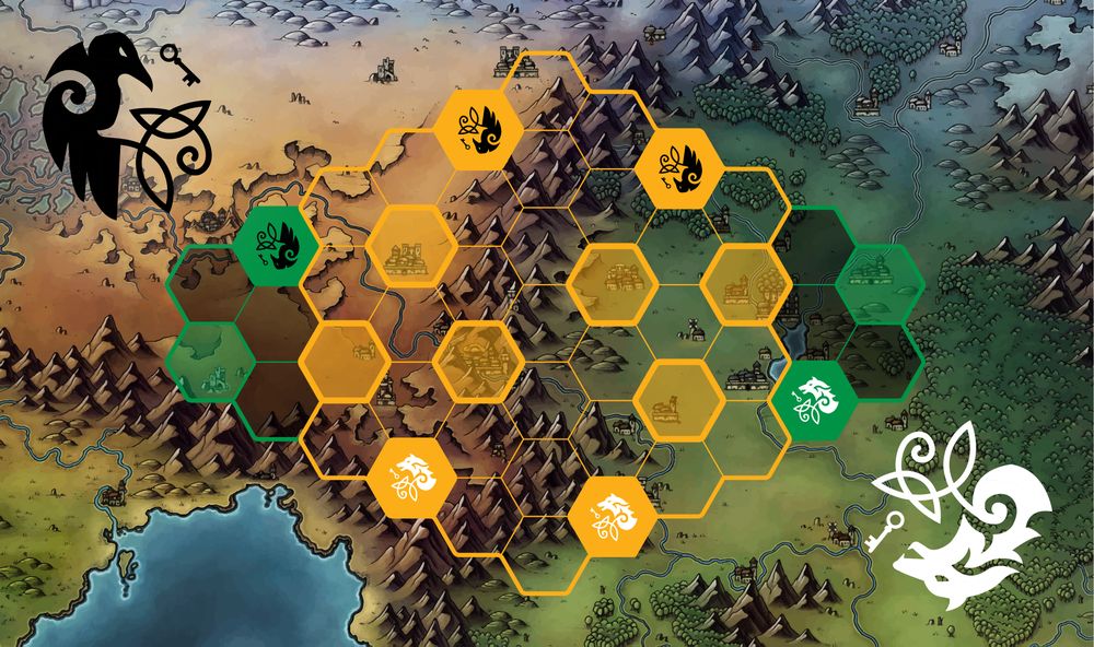 War Chest Playmat "Tactical Map" style | War Chest