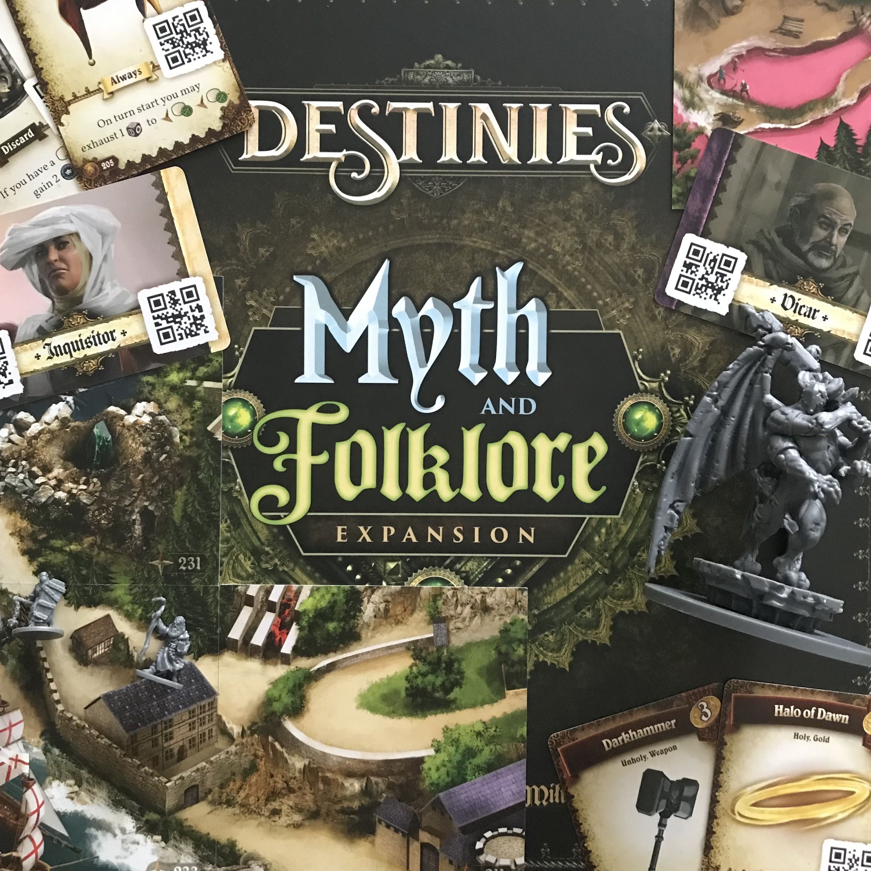 Review - Destinies: Myth & Folklore (Mr. & Ms. Meeple) | Destinies: Myth & Folklore