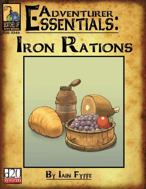 Adventurer Essentials: Iron Rations | RPG Item | RPGGeek