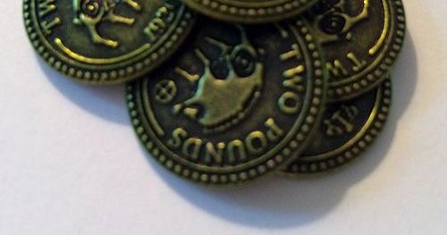 Scythe: Promo Pack #10 – $2 Albion Metal Coins | Board Game Accessory ...