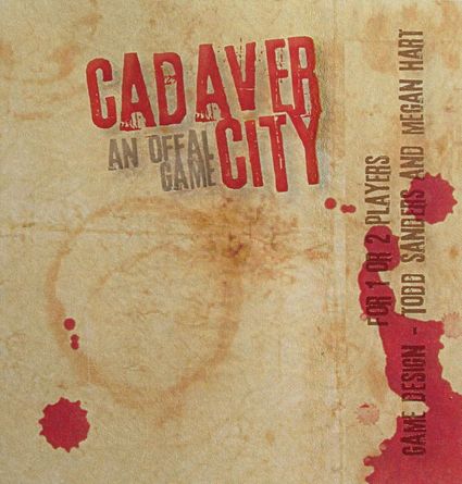 Cadaver City Cards pg. 1 | Cadaver City