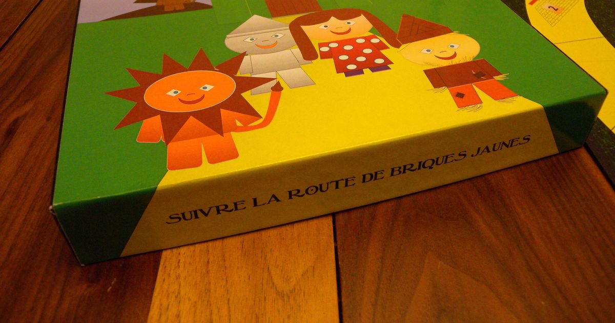 Follow the Yellow Brick Road | Board Game | BoardGameGeek
