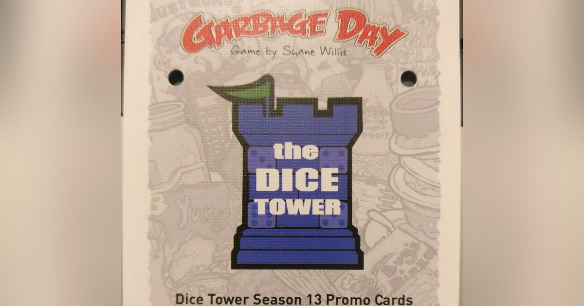 Garbage Day: Dice Tower Promo Pack | Board Game | BoardGameGeek