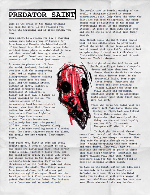 Predator Saint | RPG Item | RPGGeek