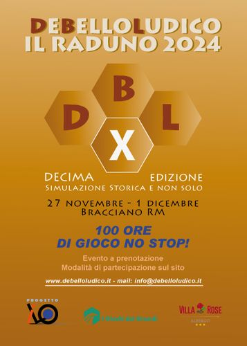 De Bello Ludico - il Raduno 2024 - DECIMA EDIZIONE