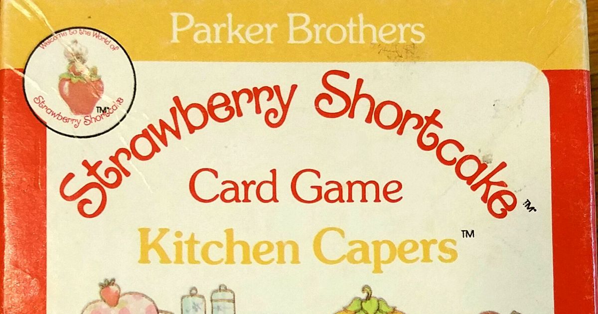 Strawberry Shortcake Card Game Kitchen Capers | Board Game | BoardGameGeek