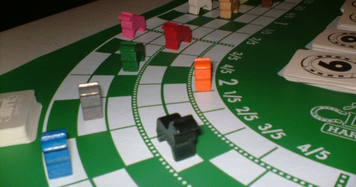 John Campbell's Classic Harness Racing | Board Game | BoardGameGeek