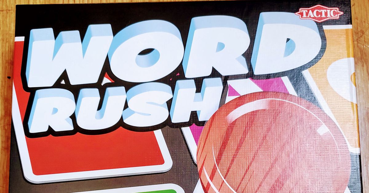 Word Rush | Board Game | BoardGameGeek