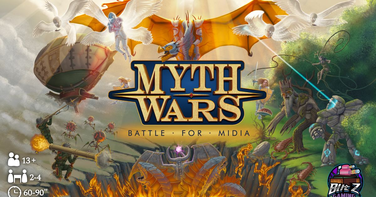 Myth Wars: Battle for Midia | Board Game | BoardGameGeek