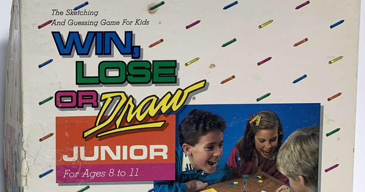 Win, Lose or Draw Junior | Board Game | BoardGameGeek