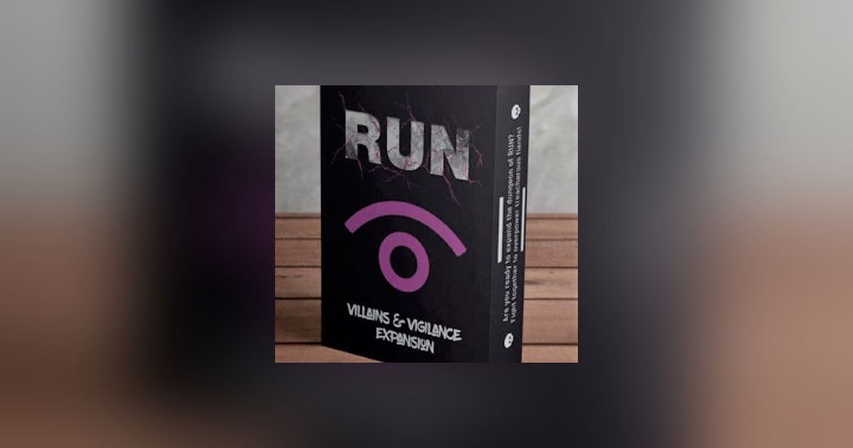 RUN: Villains & Vigilance | Board Game | BoardGameGeek