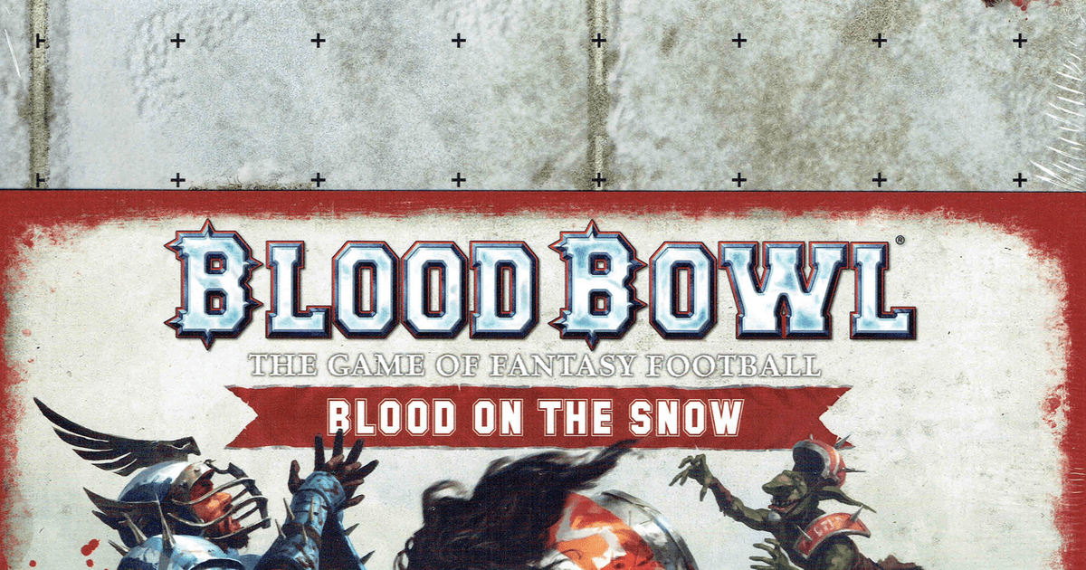 Blood Bowl (2016 Edition): Blood on the Snow Winter-Themed Pitch ...