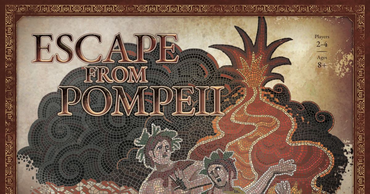 Escape From Pompeii | Board Game | BoardGameGeek