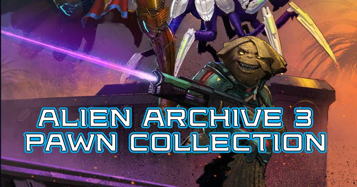 Alien Archive 3 Pawn Collection | RPG Item | BoardGameGeek