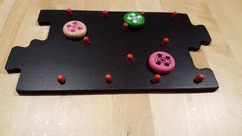 My custom Pitch Car track pieces... | PitchCar