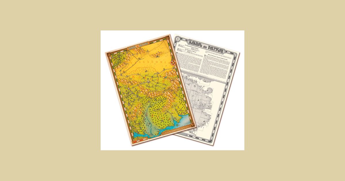 Maps of Magnamund Collection: Set 2 | RPG Item | RPGGeek