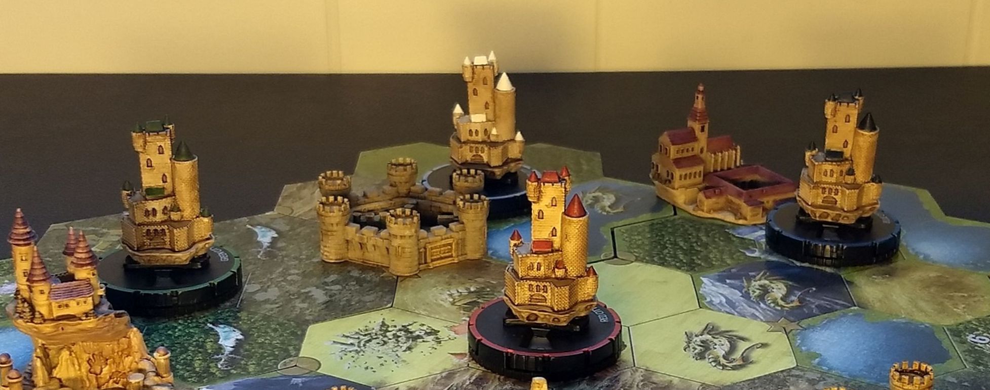 Mage Knight 3D Locations | Mage Knight Board Game