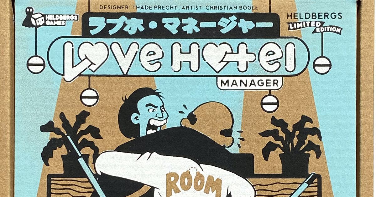 Love Hotel Manager | Board Game | BoardGameGeek