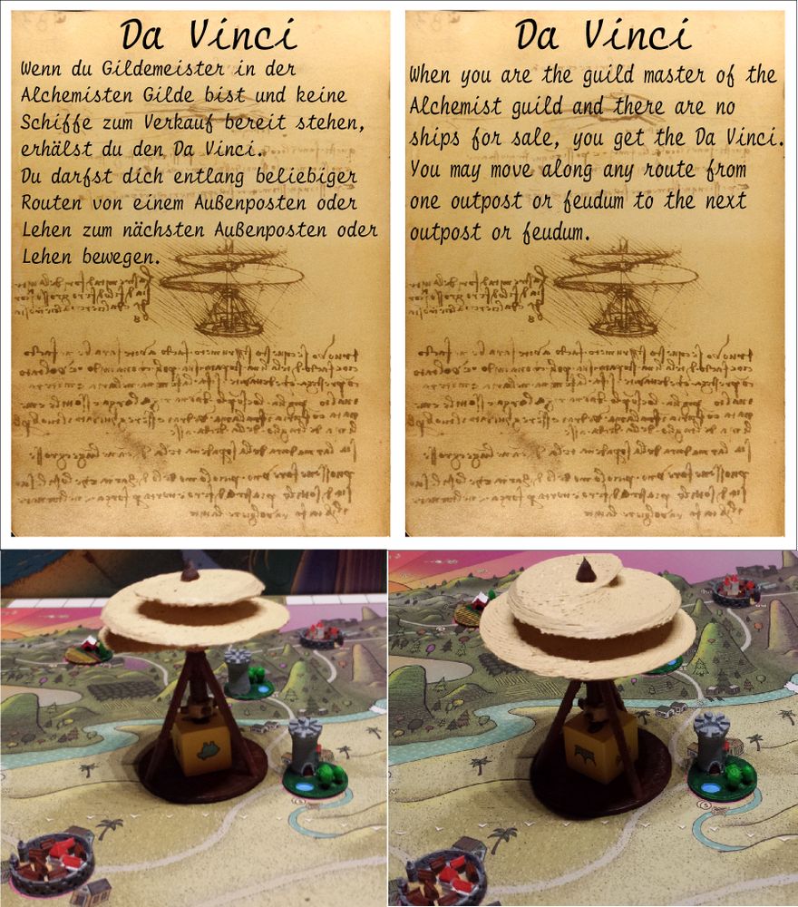 Da Vinci fan expansion | Feudum