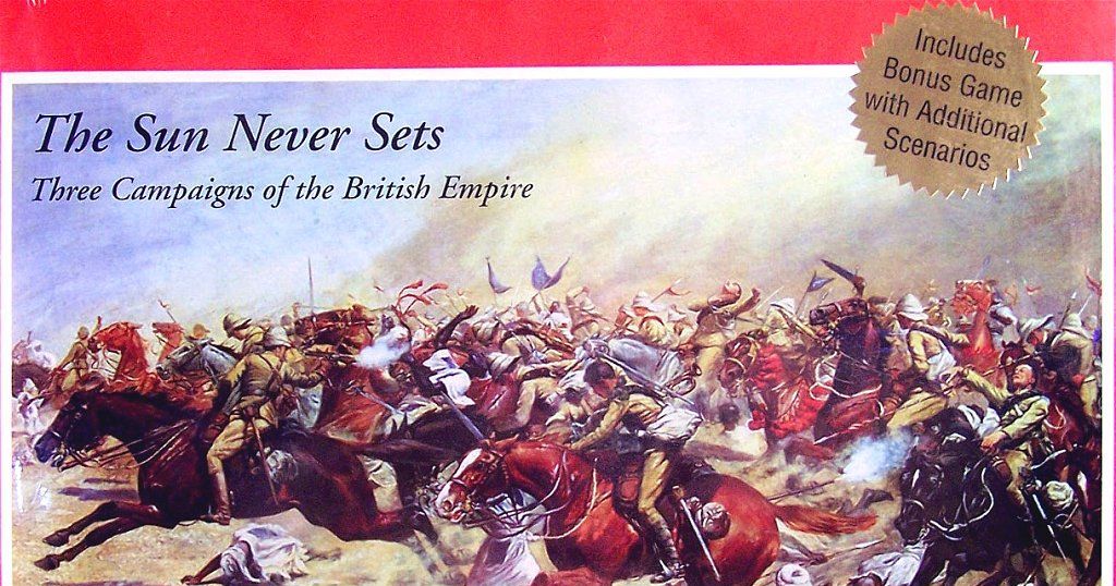 The Sun Never Sets: Three Campaigns of the British Empire | Board Game ...