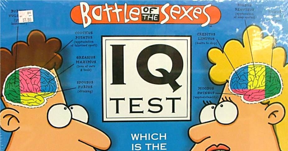 Battle of the Sexes: IQ Test | Board Game | BoardGameGeek