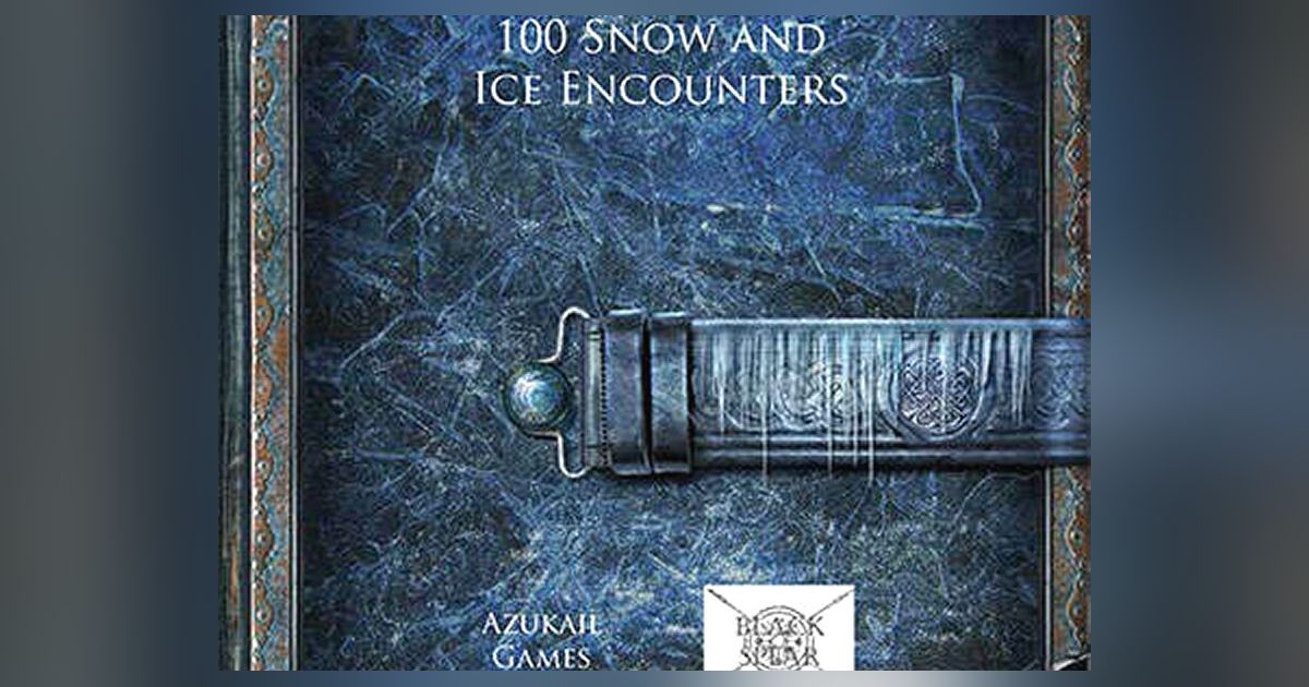 100 Snow and Ice Encounters (Black Spear) | RPG Item | RPGGeek