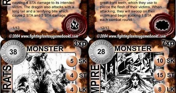 Fighting Fantasy collectible card game | Board Game | BoardGameGeek