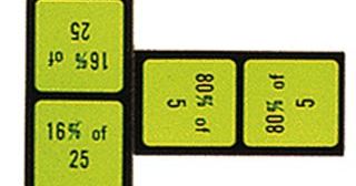 Percentage Dominoes | Board Game | BoardGameGeek