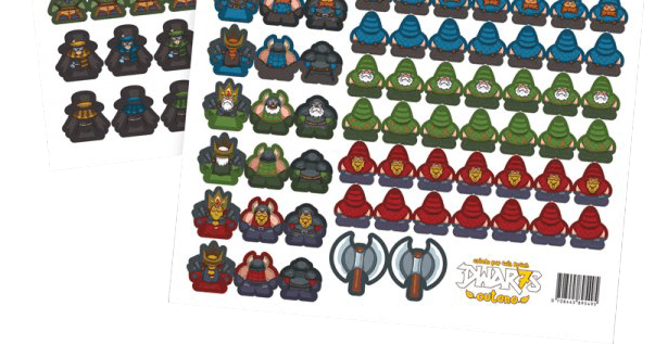 Dwar7s Fall: Meeple Stickers | Board Game Accessory | BoardGameGeek