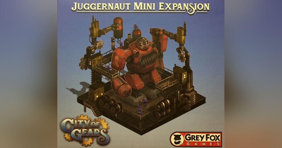 City of Gears: Juggernaut Mini Expansion | Board Game | BoardGameGeek