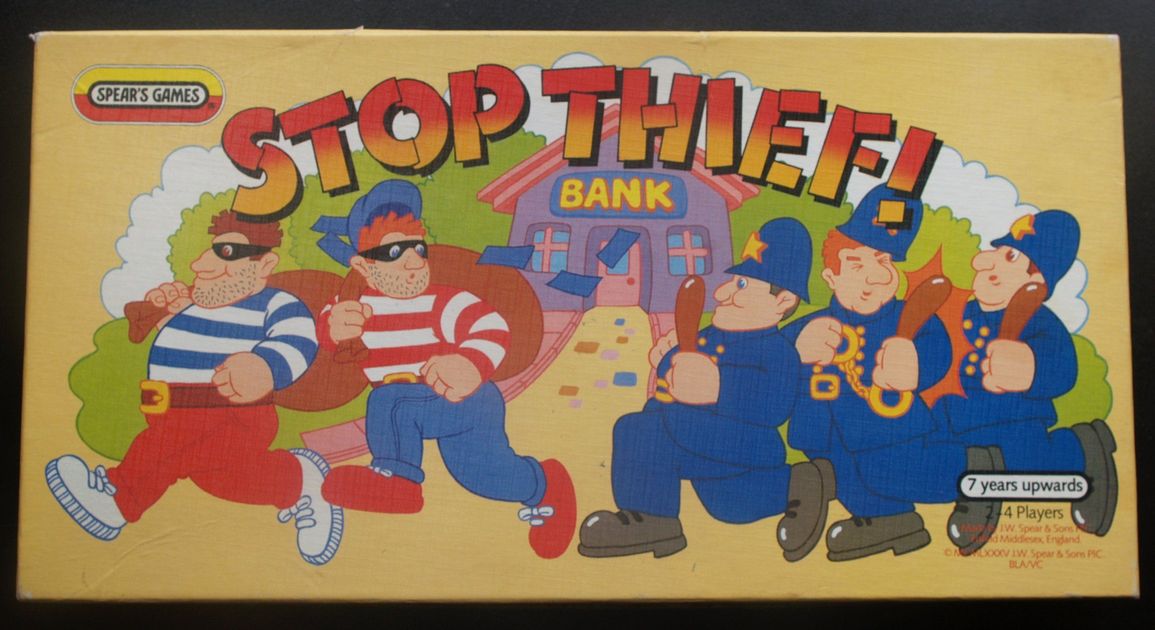 Stop Thief! | Board Game | BoardGameGeek