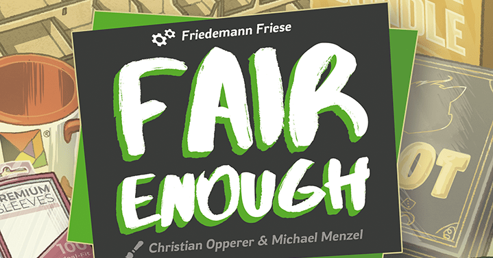 Fair Enough | Board Game | BoardGameGeek