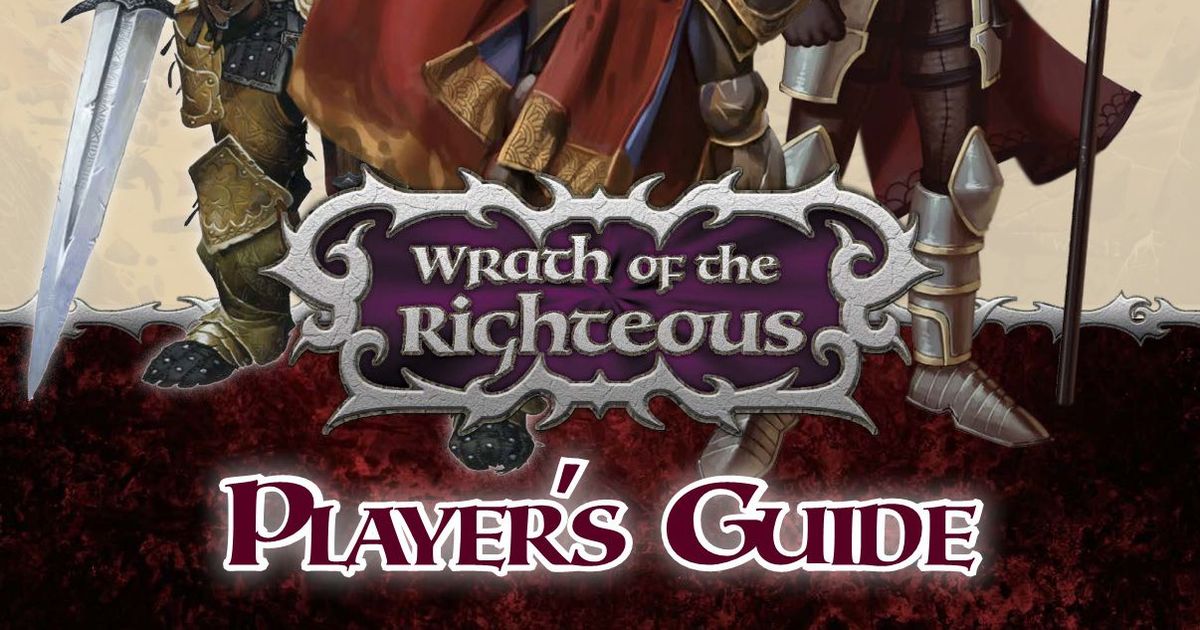 Wrath of the Righteous Player's Guide | RPG Item | RPGGeek
