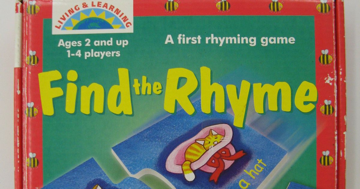 Find the Rhyme | Board Game | BoardGameGeek