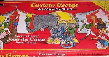 Curious George Adventures: Joins the Circus | Board Game | RPGGeek