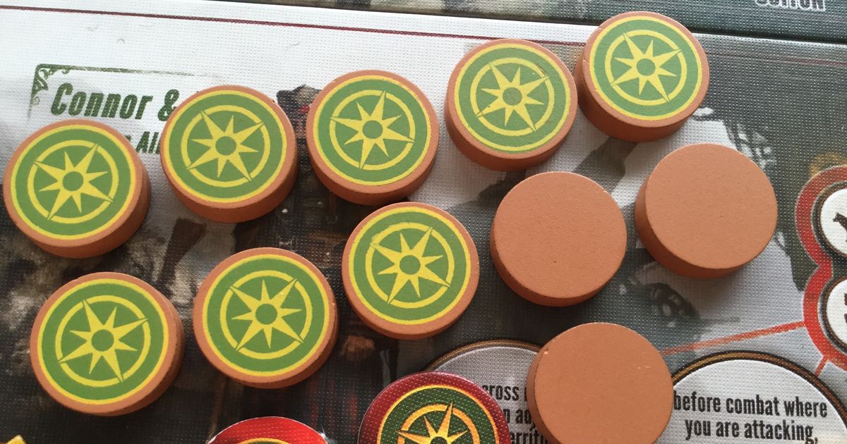 Scythe: Encounter and Expansion Tokens | Board Game Accessory ...
